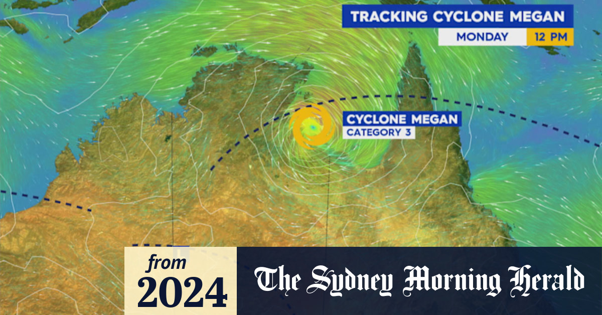 Video: Tropical Cyclone Megan forecast to make landfall over Northern Territory